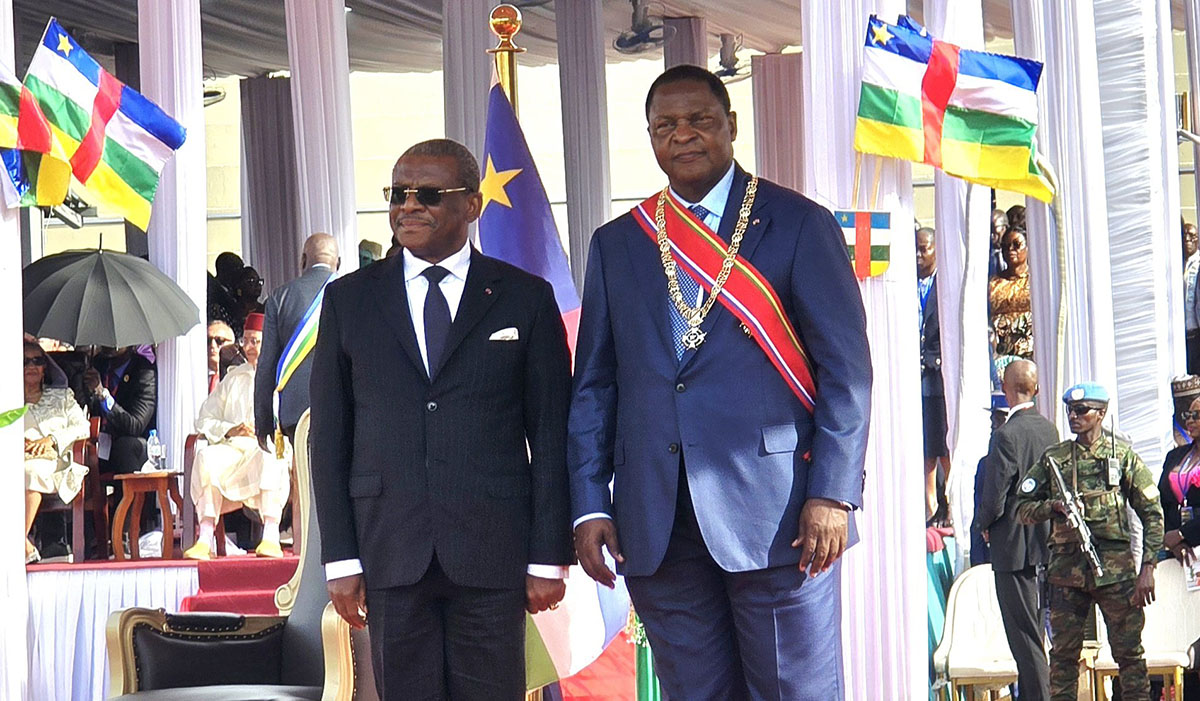 Centrafrique: Joseph Dion Ngute a représenté Paul Biya à l'investiture ...